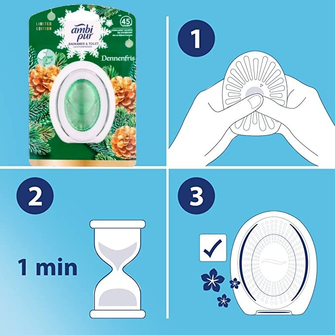 Odorizant de baie, AMBI PUR Fresh Pine, 7.5 ml - eMAG.ro