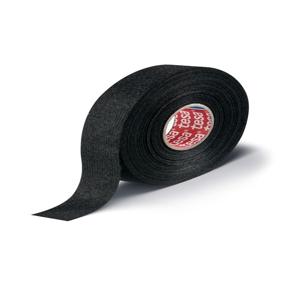 Set Banda Textila Cablaje Neagra 25M/19Mm - Rezistenta 105C cu Breloc ...