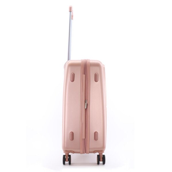 Troler, Elle, 66 l, ABS, Roz - eMAG.ro