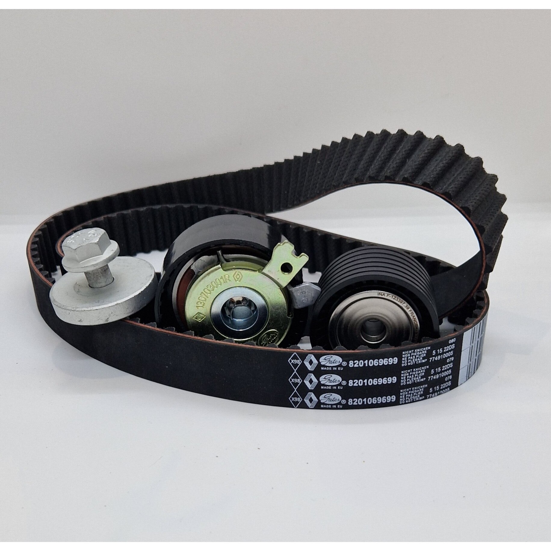 Kit distributie Renault Gates 130C17529R Dacia, Renault, Nissan, Lada ...