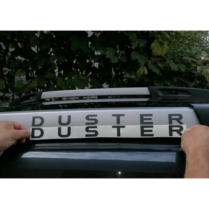 Sticker Duster Bare Longitudinale / Capota, alb - eMAG.ro