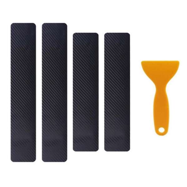 Set 4 Praguri Auto, Premium, Negru - eMAG.ro