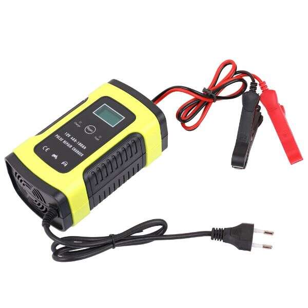 Redresor auto smart Xm-Shop, portabil, ecran LCD iluminat, 12V 5A - eMAG.ro