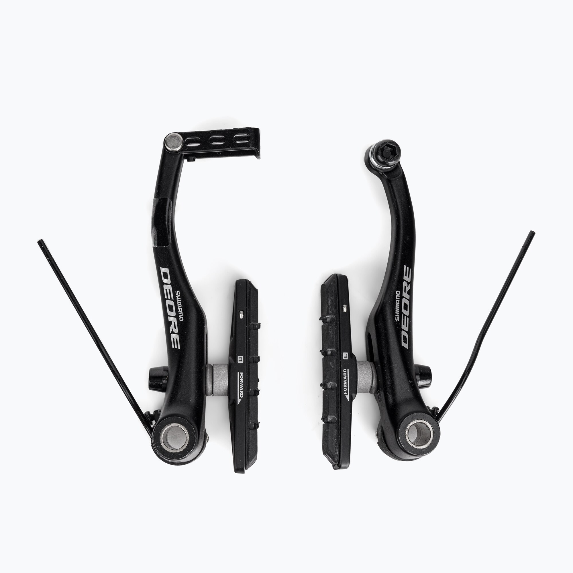 Set 2 frane bicicleta, Shimano, Fata, Negru - eMAG.ro