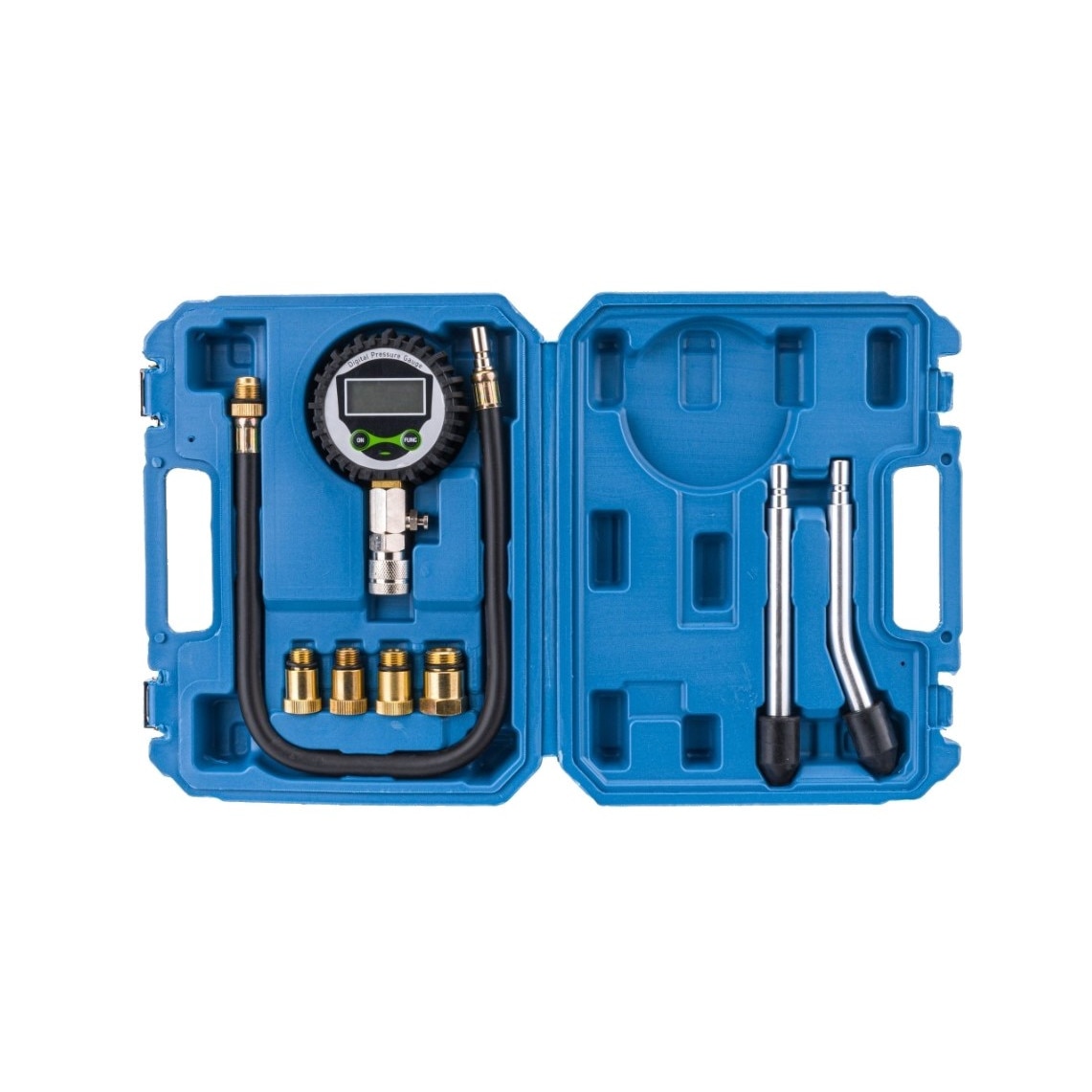 Tester de compresie digital LCD, pentru benzina, Silver - eMAG.ro