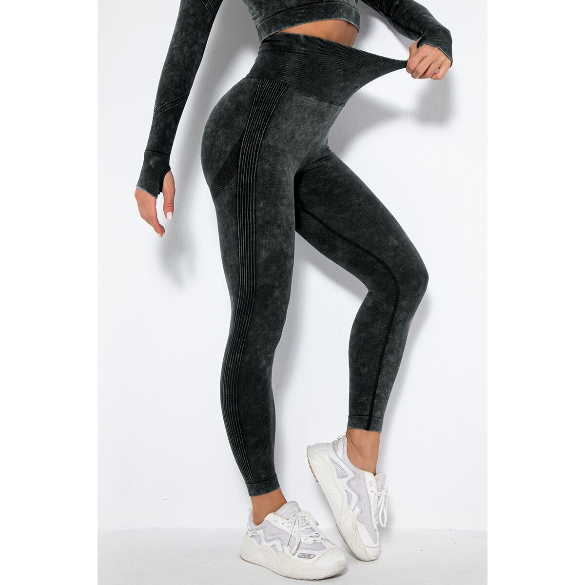Colanti Fitness cu talie inalta WCLNT7520N negru S - eMAG.ro