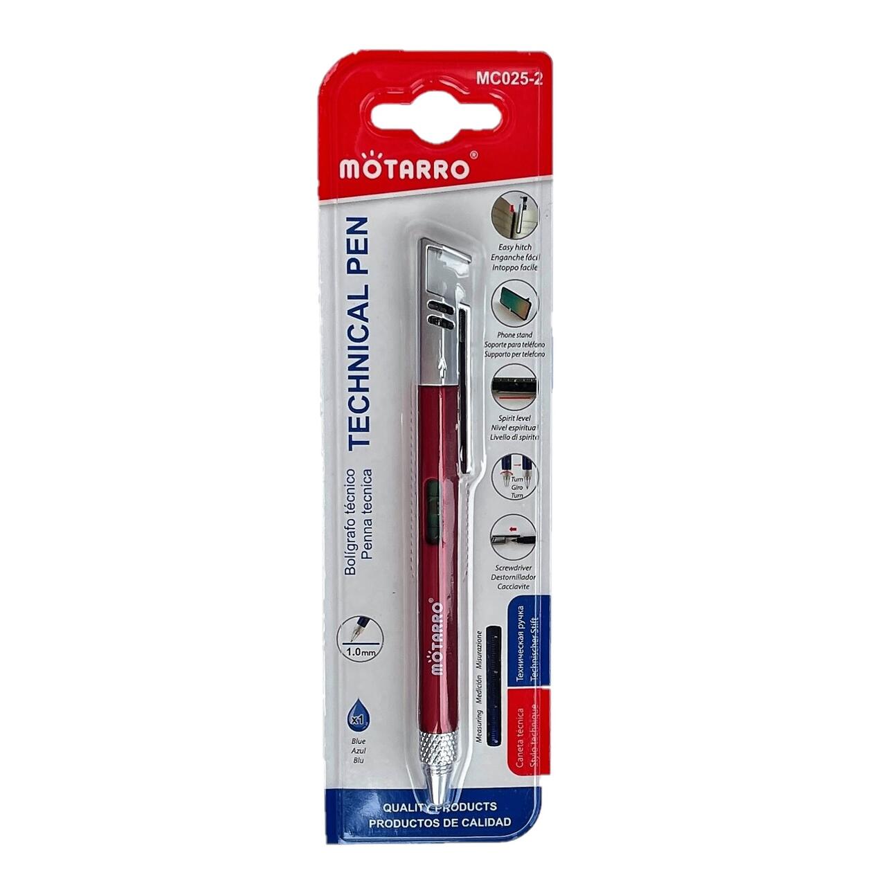 Dispozitiv multifunctional 6 in 1, pix, rigla, surubelnita dubla ...