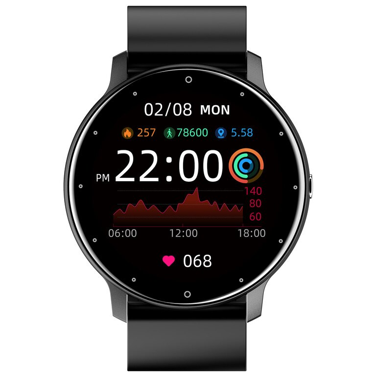 Smartwatch Unisex Gravity GT1-3, Conectare Bluetooth, Android 5.0+ sau ...