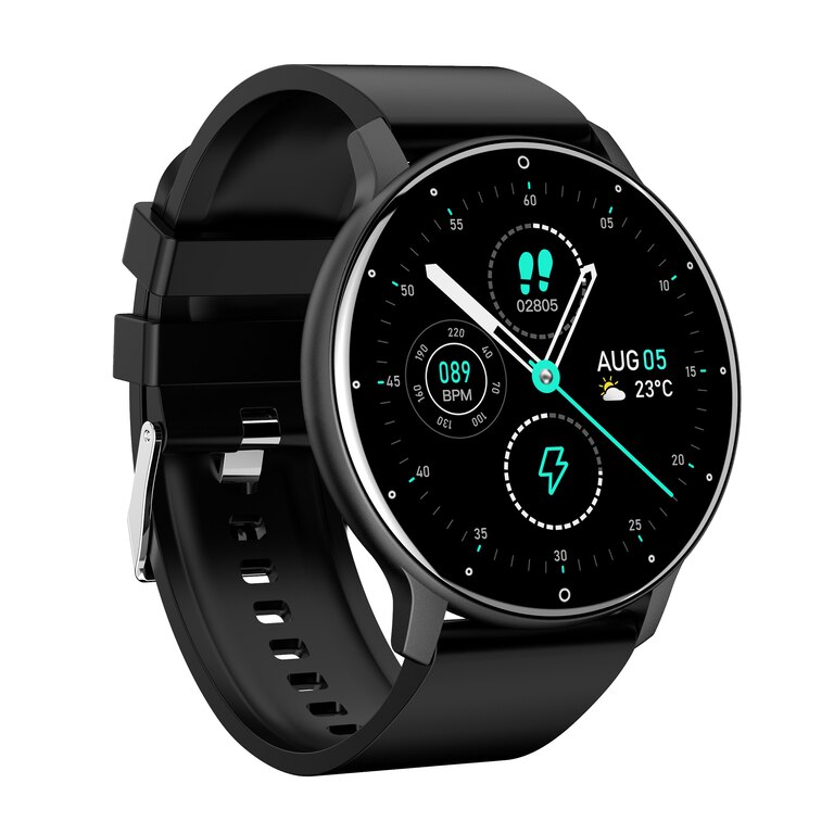 Smartwatch Unisex Gravity GT1-3, Conectare Bluetooth, Android 5.0+ sau ...