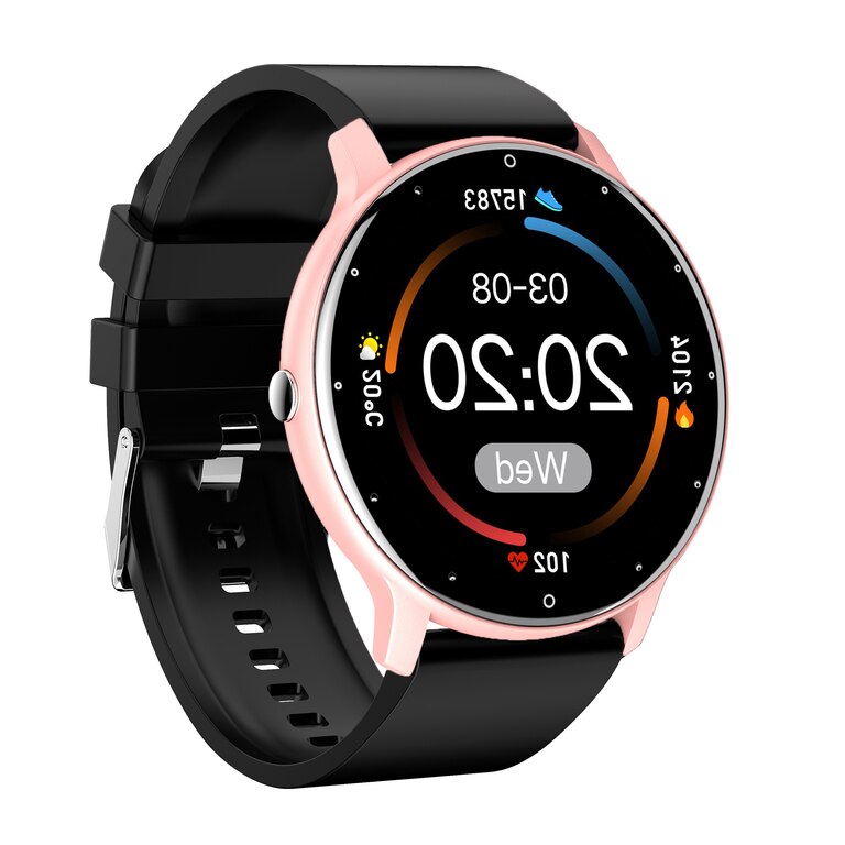 Smartwatch Unisex Gravity GT1-2, Conectare Bluetooth, Android 5.0+ sau ...
