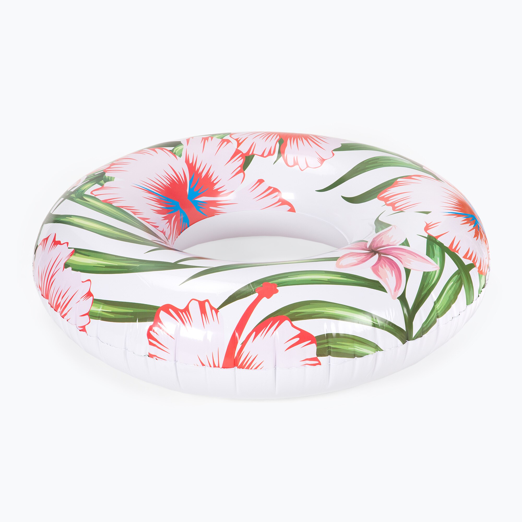 Colac inot pentru copii, Aquastic, Model flori, Vinil, Multicolor - eMAG.ro