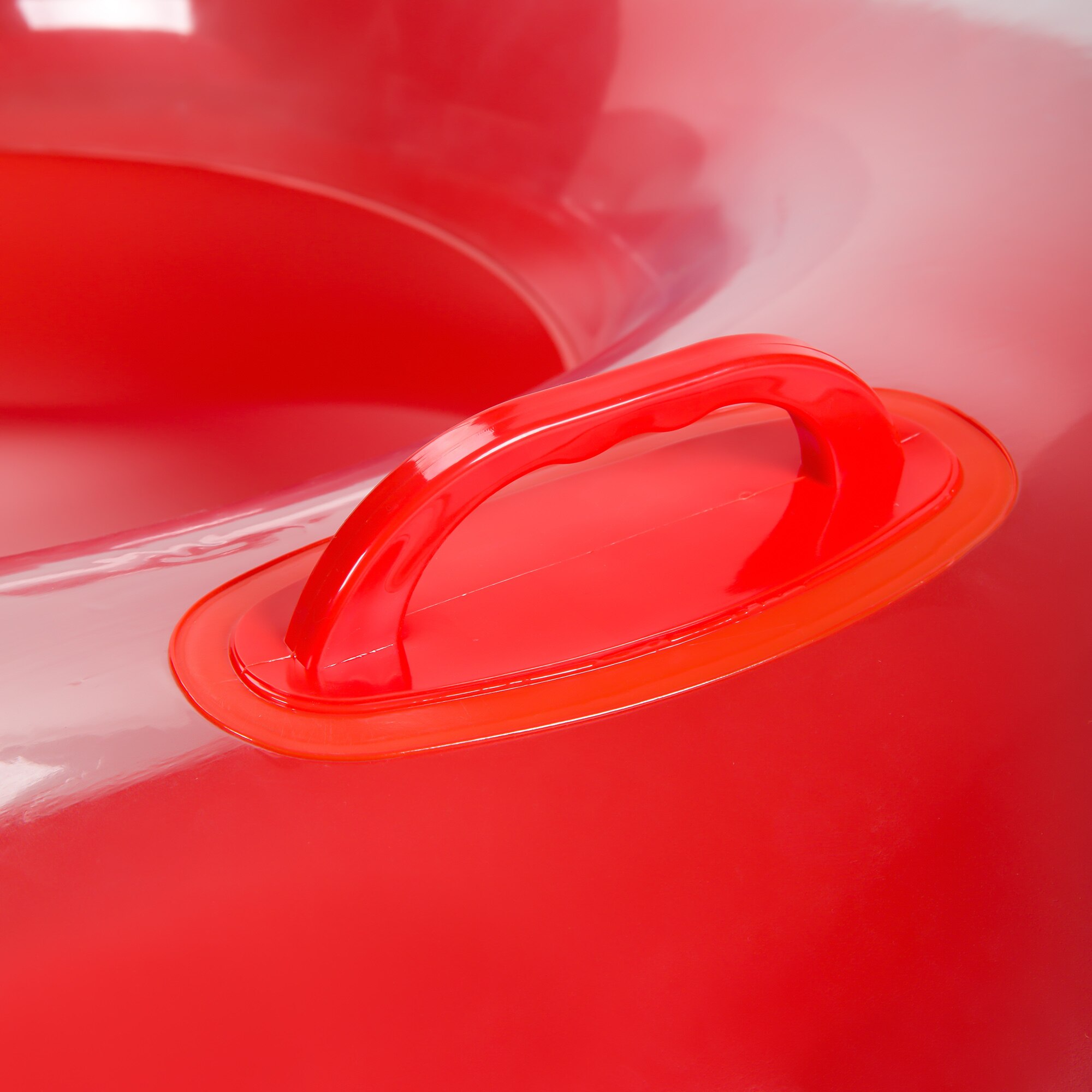 Colac inot pentru copii, Aquastic, Dublu, PVC, Rosu - eMAG.ro