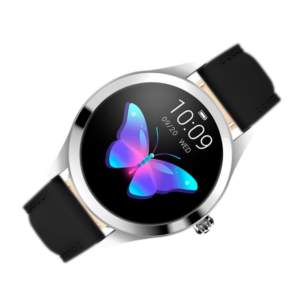 Smartwatch Dama Rubicon RNAE36 Android 5.0+ sau IOS 9.0+ Argintiu ...