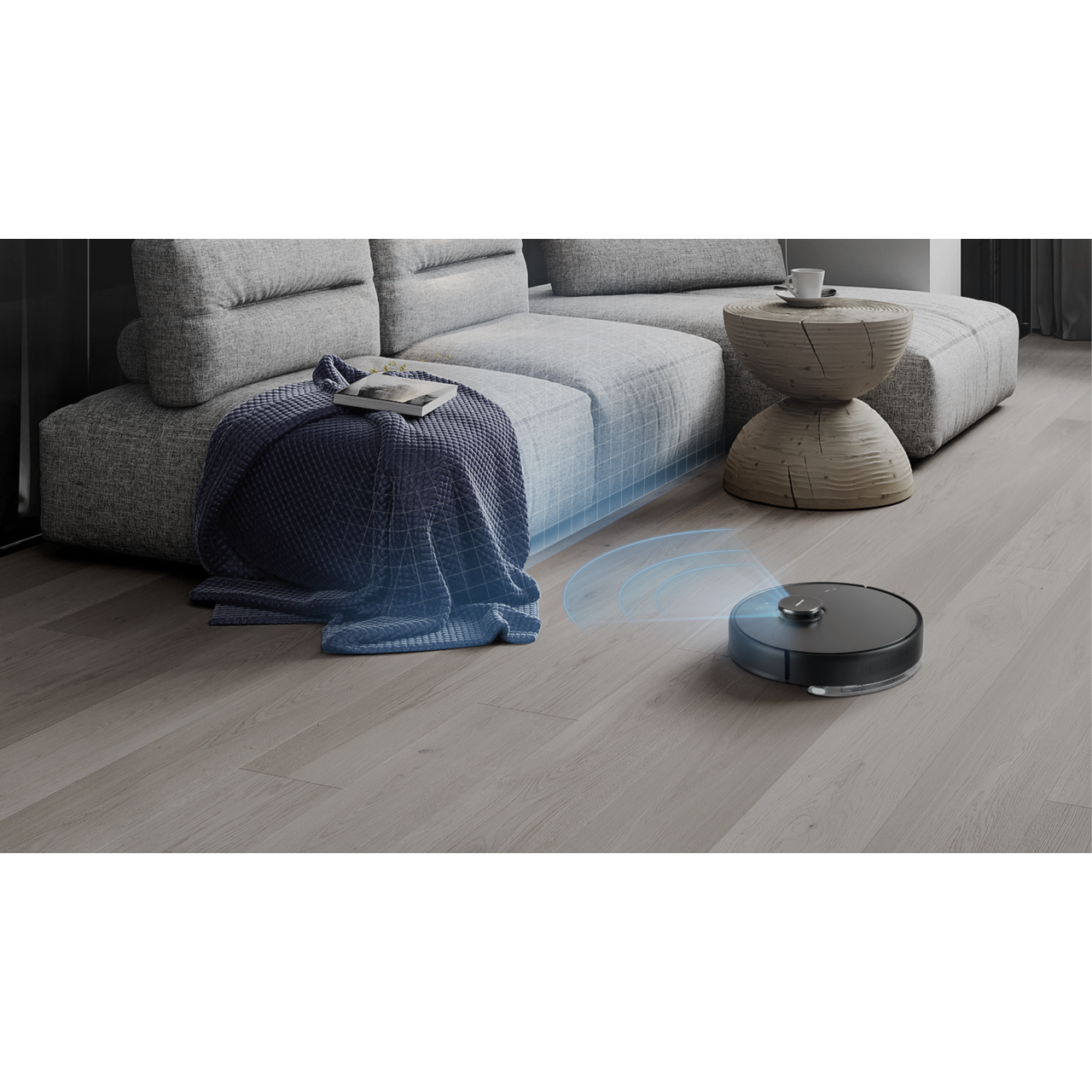 Robot de Aspirare Dreame D9 Max, aspirator si mop, putere 42W, 5200 mAh ...