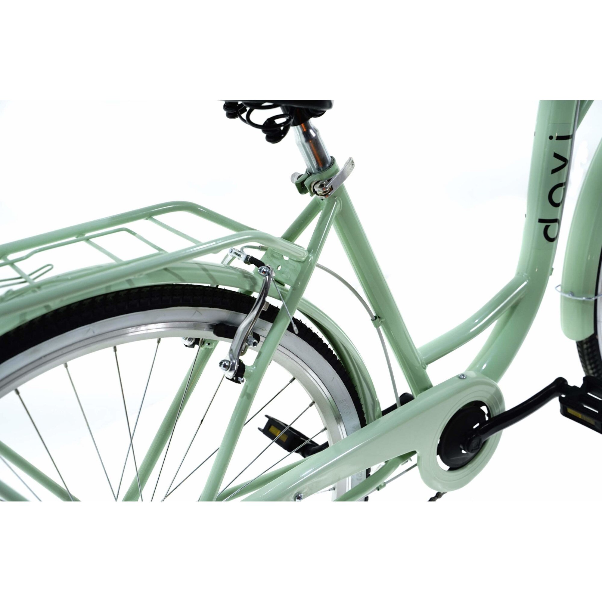 Дамски велосипед Davi® Emma, 7 скоростен, Трансмисия Shimano, Градски ...