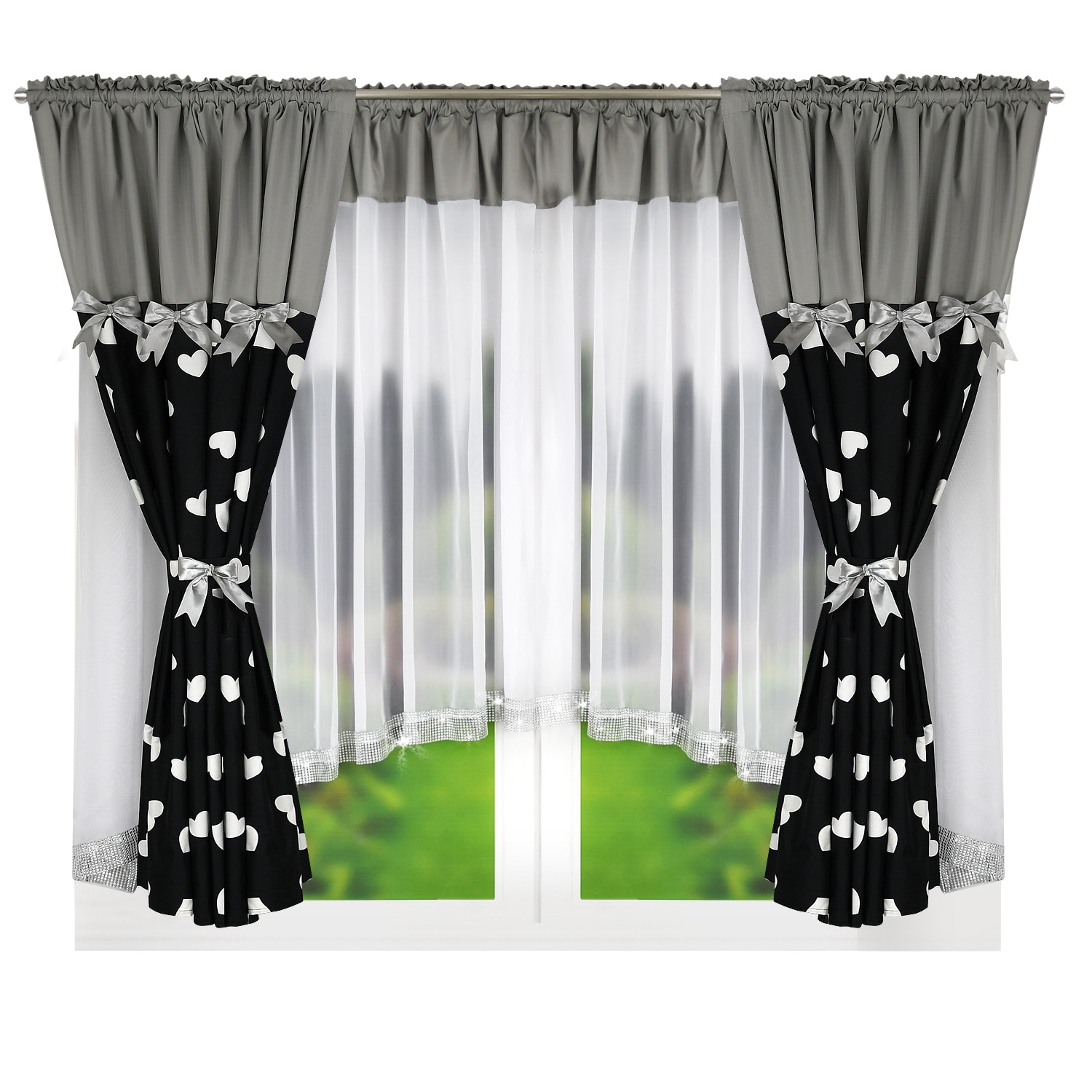 Perdea Islanda 400x160 Voal Model 12 - eMAG.ro