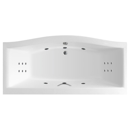 Clear Elektra masszázskád 180 x 85 / 75 cm water - eMAG.hu