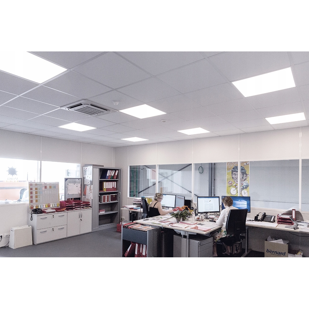 Panou LED incastrabil, Ecolight, Aluminiu/Policarbonat, 60W, 60x60 cm ...