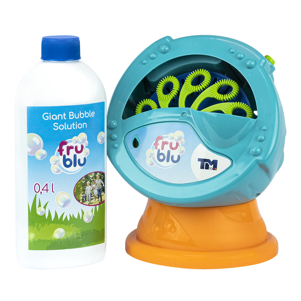 Set baloane de sapun Fru Blu - Bubble machine, cu solutie baloane 400 ...