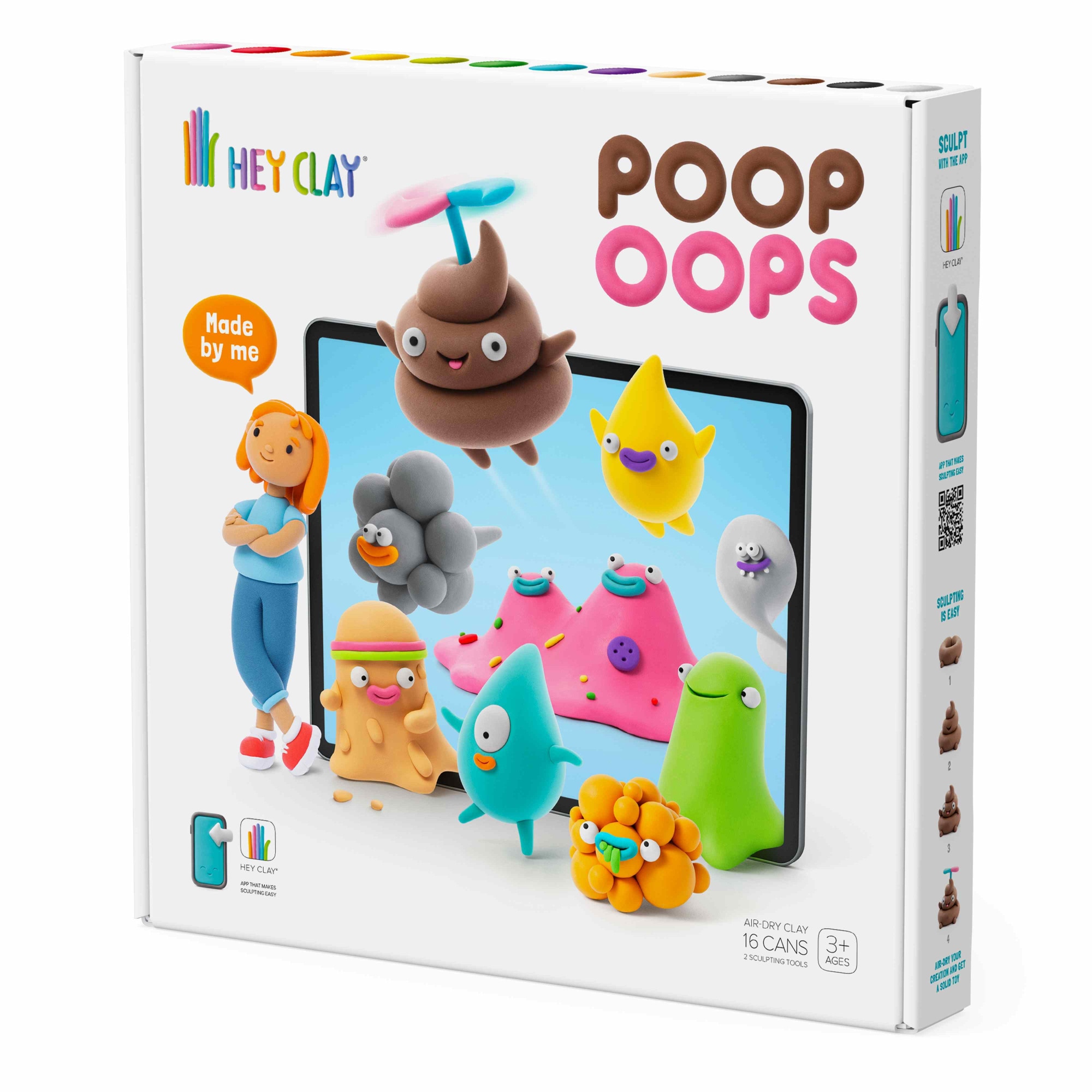 Set Hey Clay - Poop Ooops - eMAG.ro