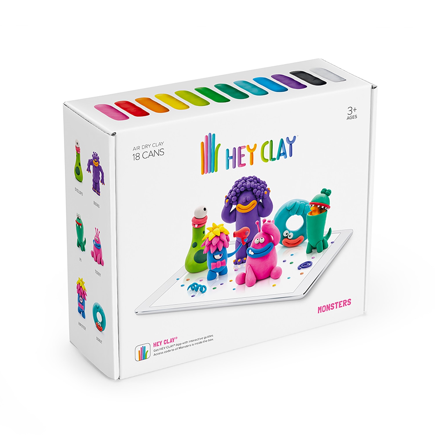 Set Hey Clay - Monstrii - eMAG.ro