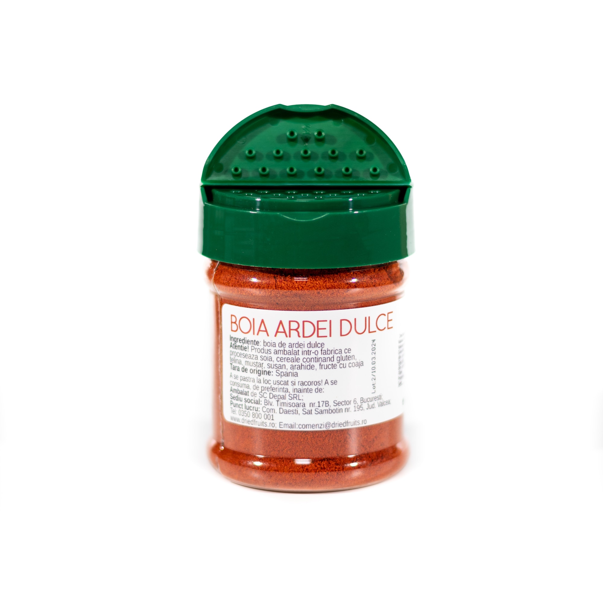 Boia ardei dulce pudra borcan- 100 g - eMAG.ro