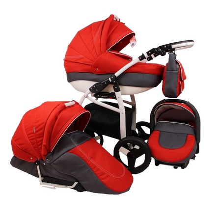 Carucior 3 in 1 Sol Red Ferrari - eMAG.ro