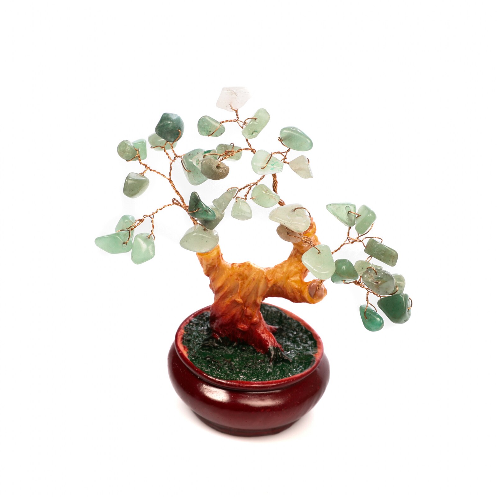 Copac Bonsai Feng Shui mediu cu pietre semipretioase - Aventurin Verde ...