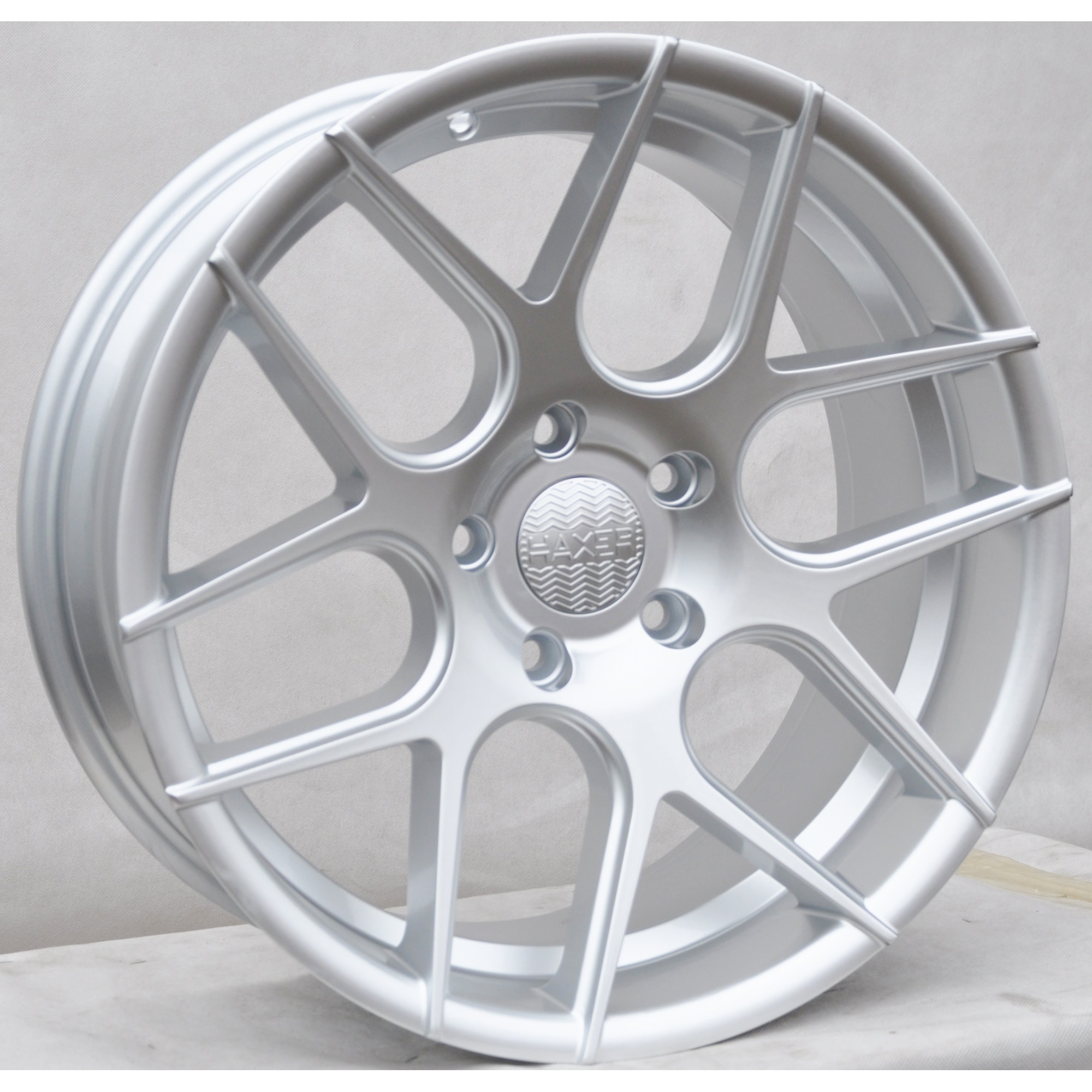 Set 4 jante, Aliaj Haxer, 18 x 9 inch, 5 x 120, Rotund, Aluminiu ...