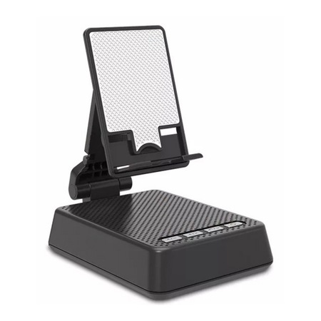 Boxa Bluetooth portabila cu suport telefon, ABS plastic silicon ...