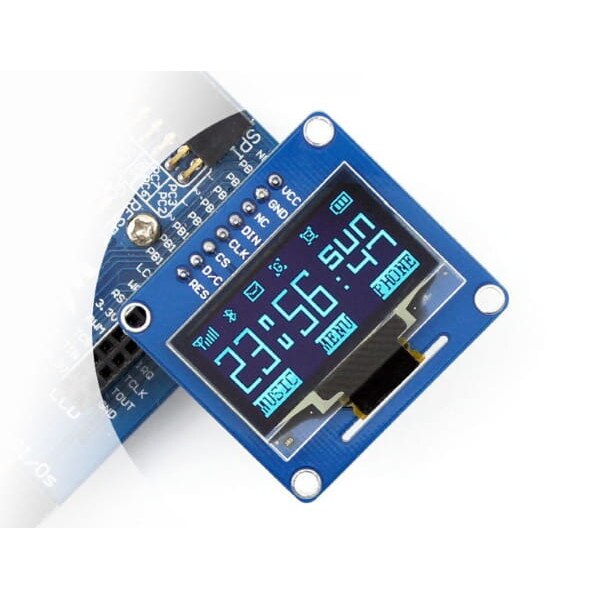 Ecran OLED, Waveshare, Albastru - eMAG.ro