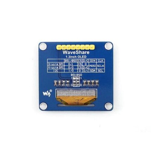 Ecran OLED, Waveshare, Albastru - eMAG.ro