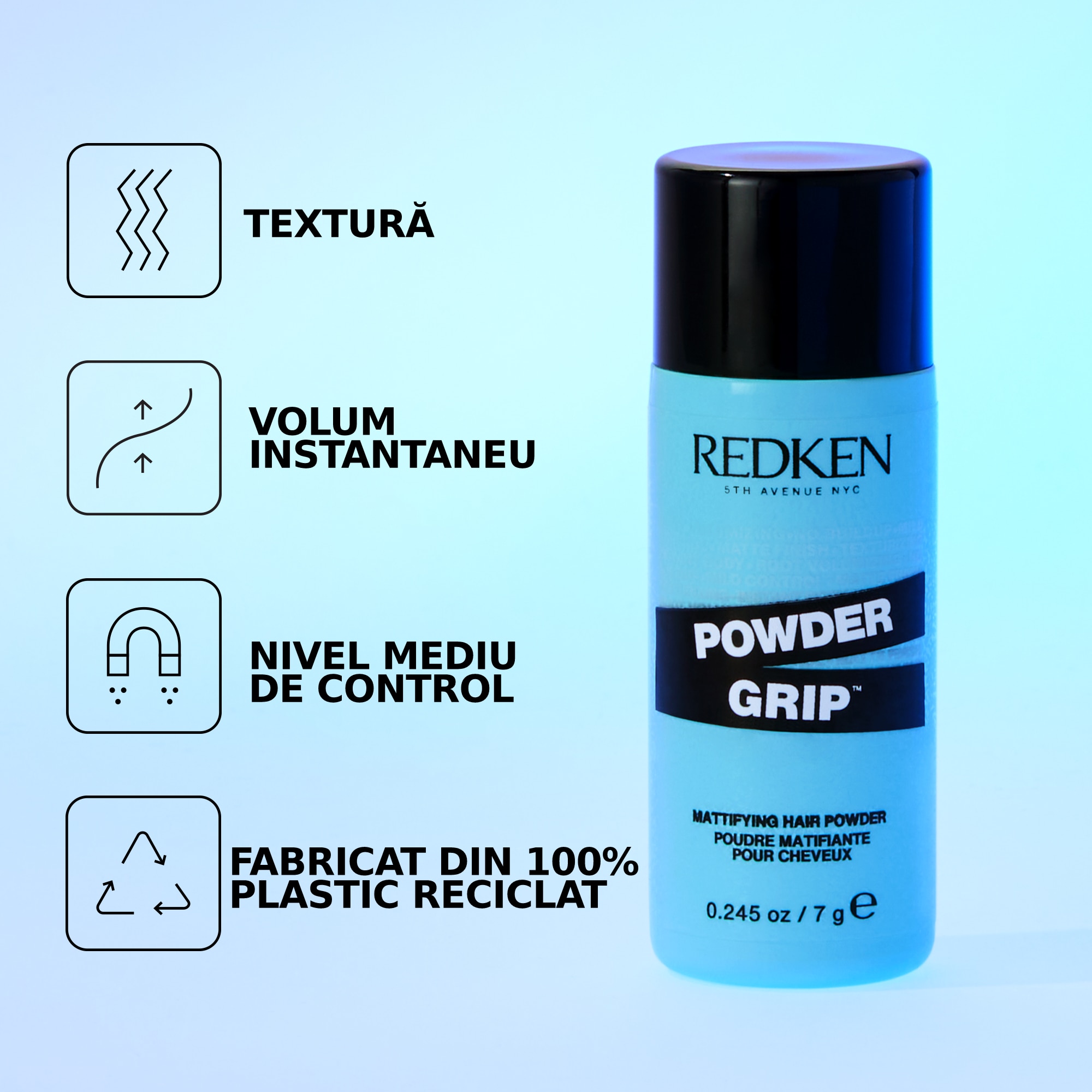 Pudra texturizanta pentru par Redken Powder Grip nivel control mediu ...