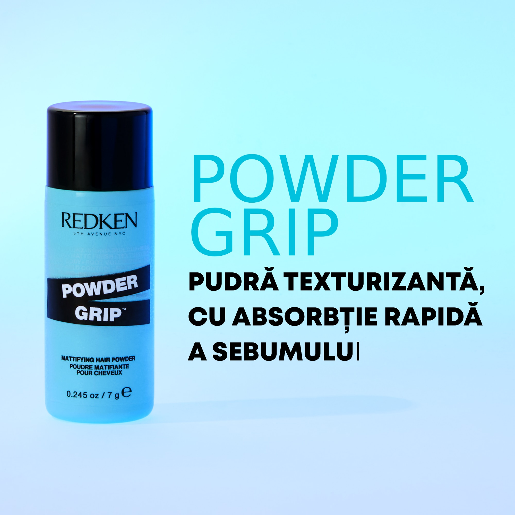 Текстурираща пудра за коса Redken Powder Grip, Средно ниво на контрол ...