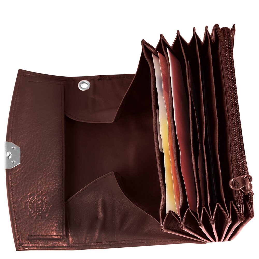 Portofel 5184D Piele Naturala, Akzent, Maro - eMAG.ro