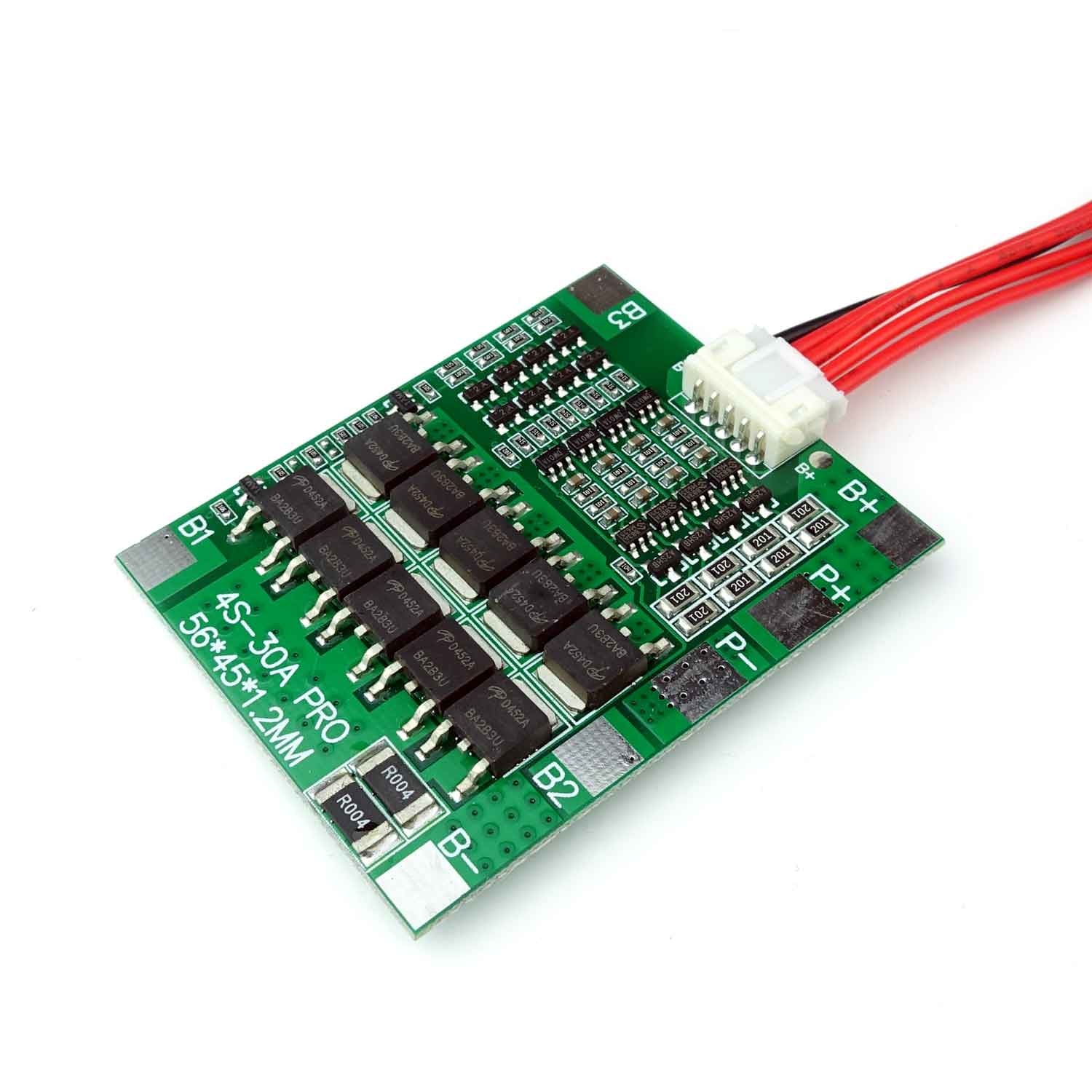 Modul de incarcare BMS, Elektroweb, 4 S, 30 A, 14.8 V - eMAG.ro