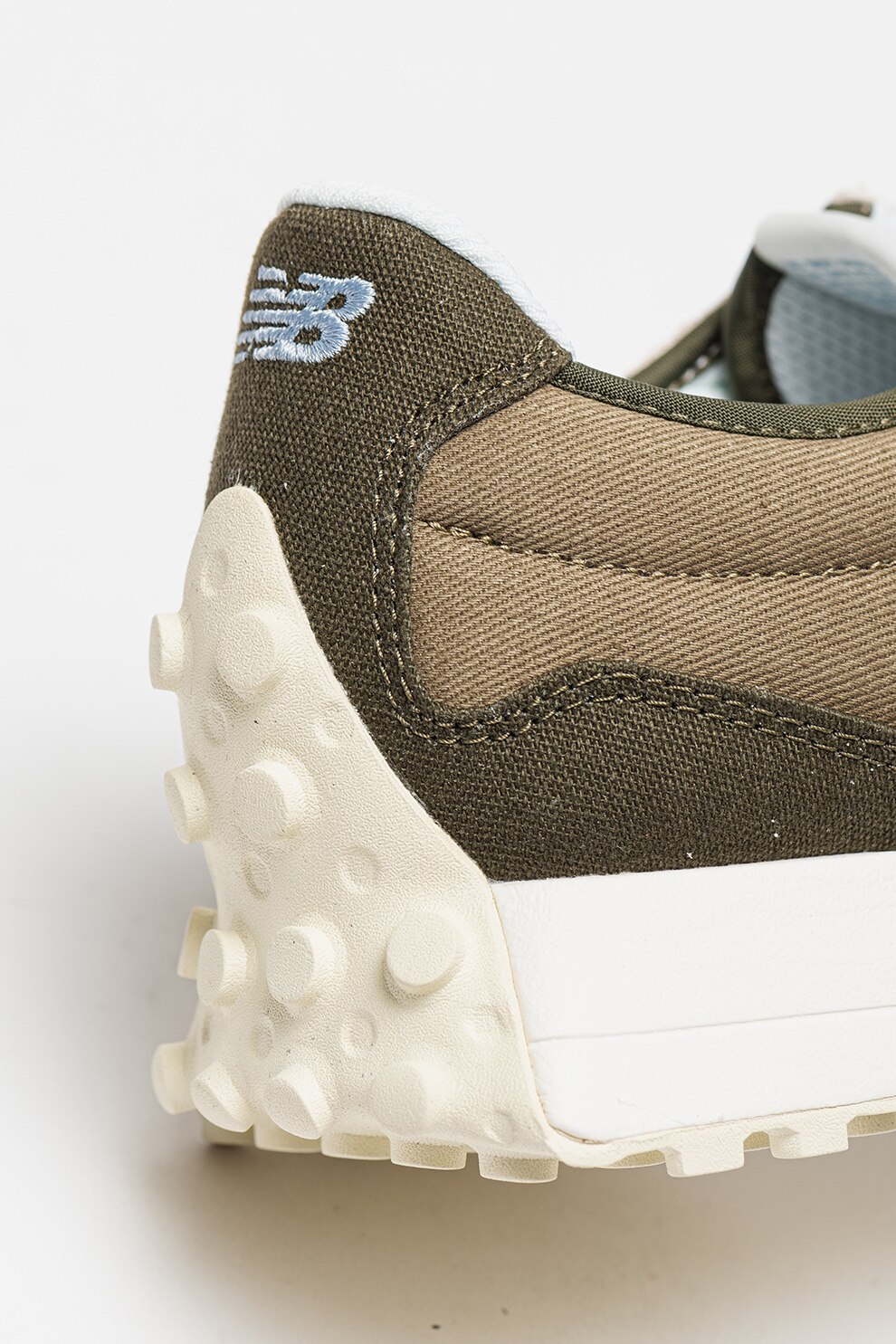 New Balance, 327 mintás sneaker, Katonai zöld, 8 - eMAG.hu