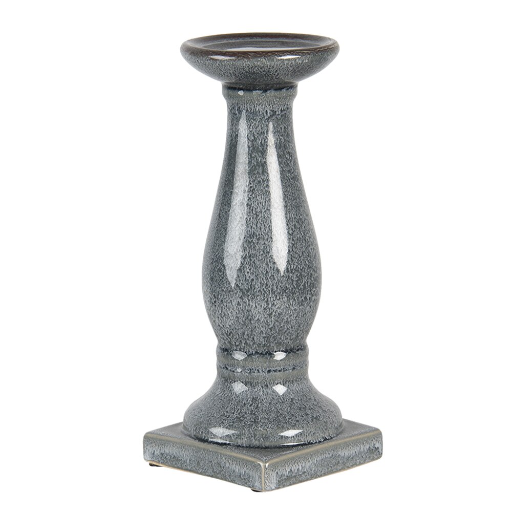 Set 2 sfesnice ceramica gri 13x30 cm - eMAG.ro