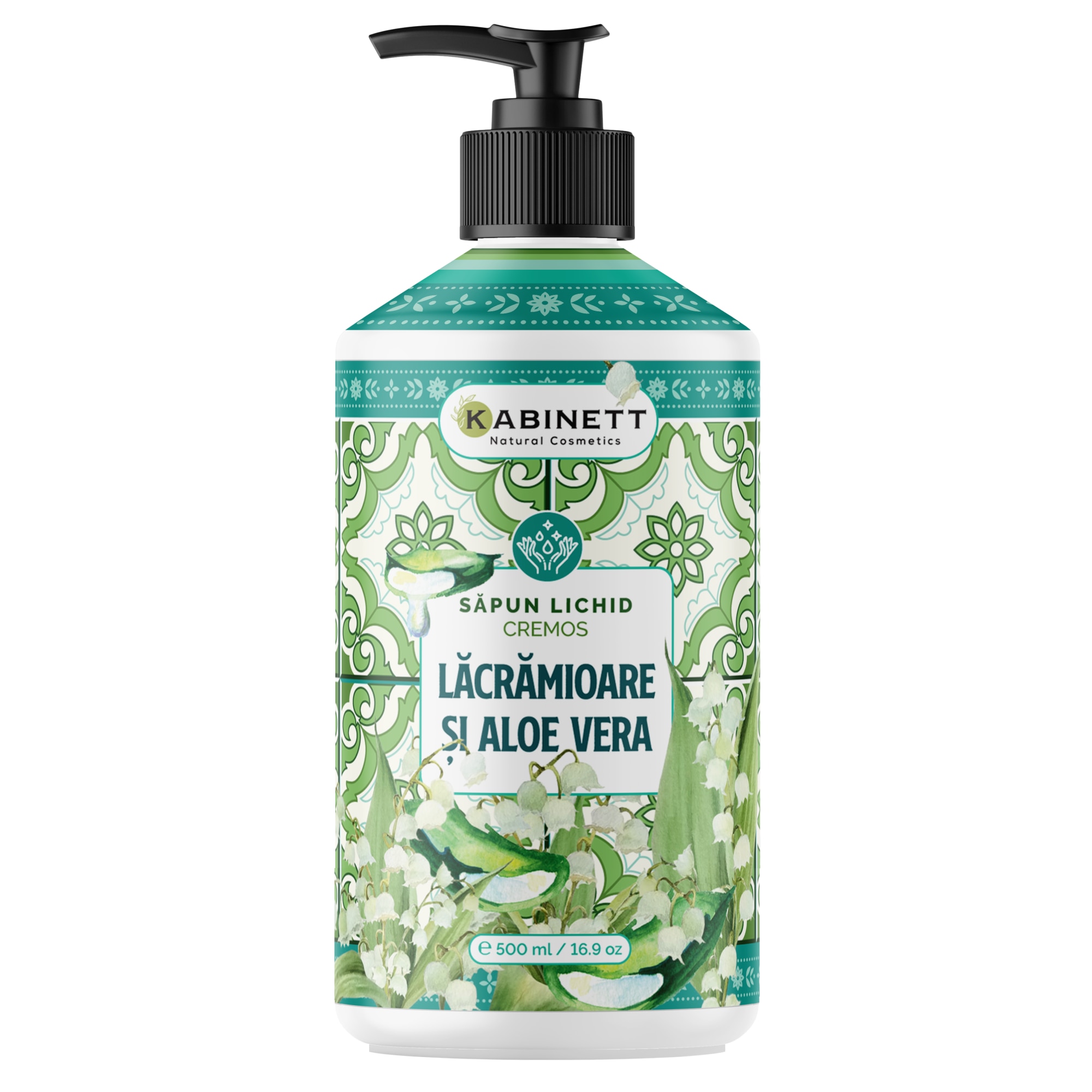 Sapun lichid cremos cu lacramioare Kabinett 500 ml - eMAG.ro