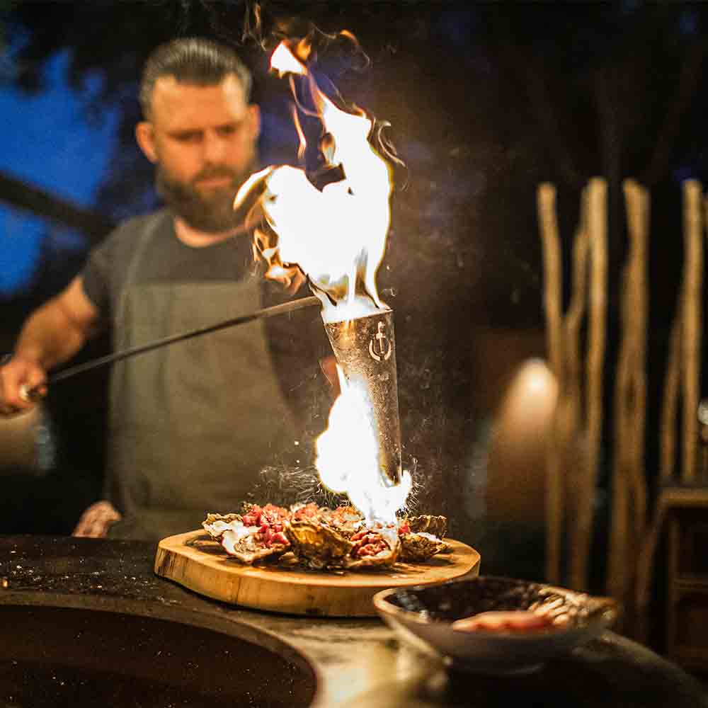 Прибор за фламбиране Style de Vie Forged Flambadou, фламбадо, дълга ...