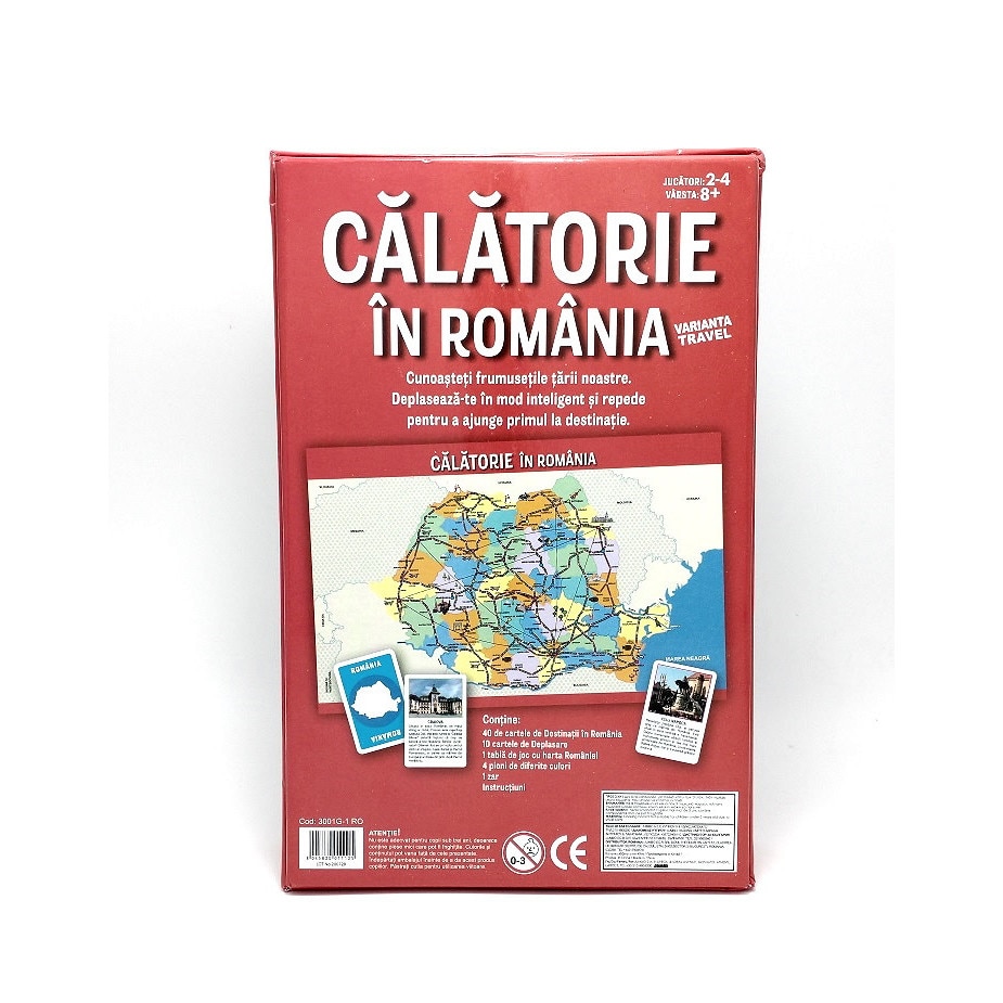 Joc de societate calatorie in Romania - eMAG.ro