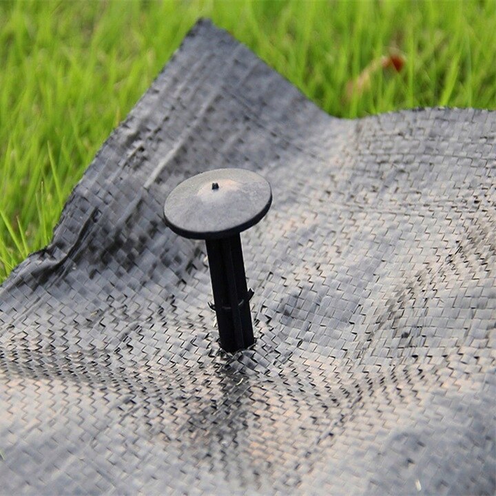 Set cu Folie agrotextil si 50 buc de stifturi de fixare, 1.1x50m, 70g ...