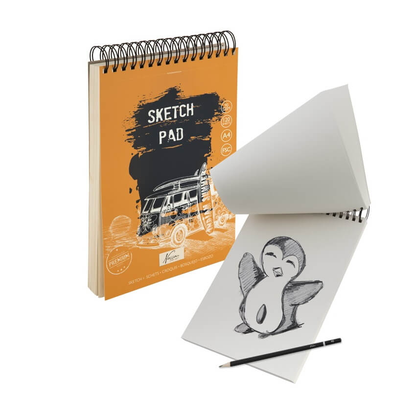 Bloc de schite A4 120 file 90 gr - eMAG.ro