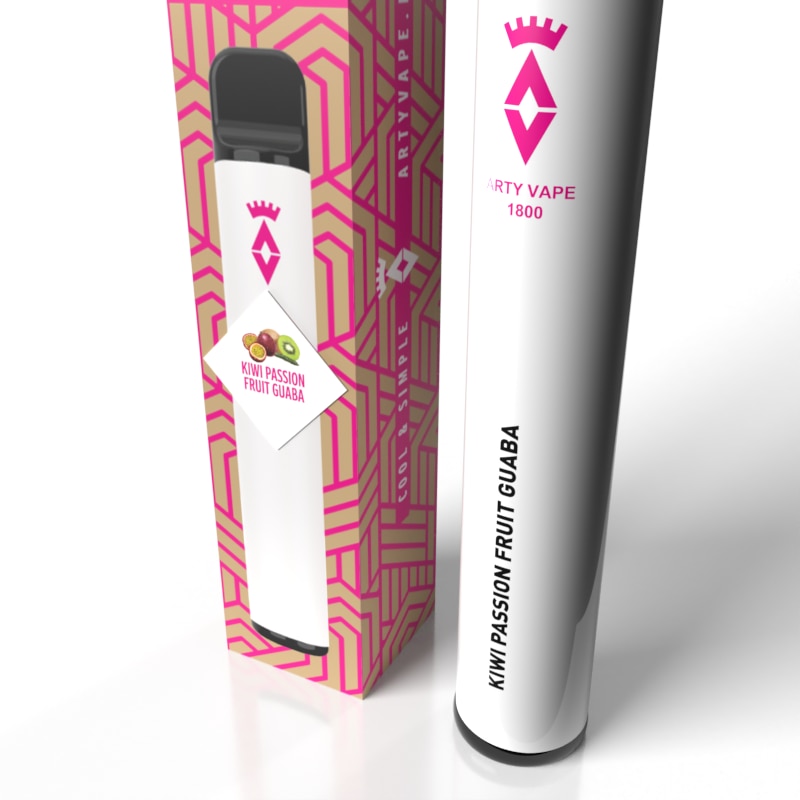 Tigara electronica ArtyVape, 1800 puff fara nicotina, Kiwi Passion ...