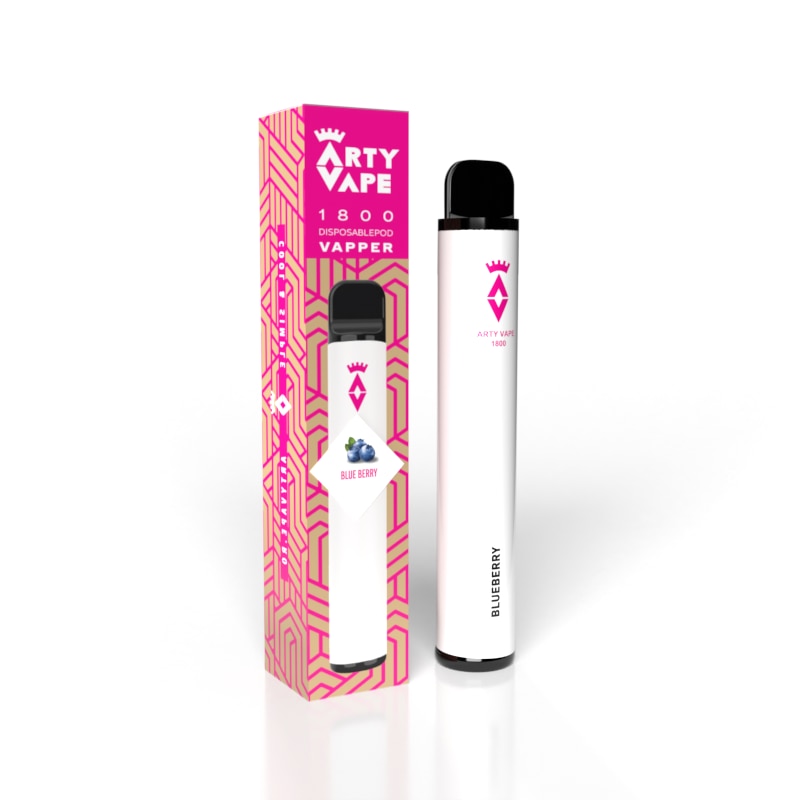 Tigara electronica ArtyVape, 1800 puff fara nicotina, Blueberry, Vape ...