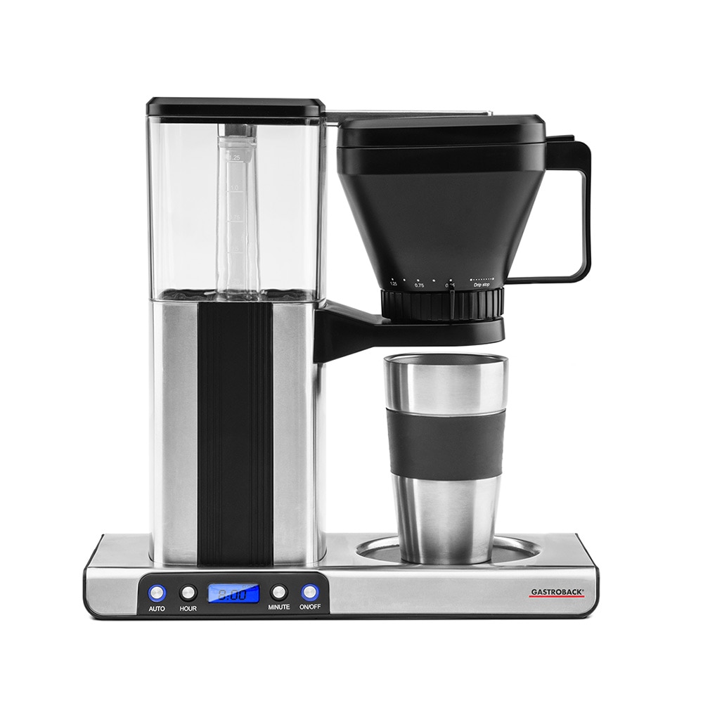 Aparat de preparat cafea automat Gastroback, Advanced Brew, capacitate 1.25 litri, preparare ...