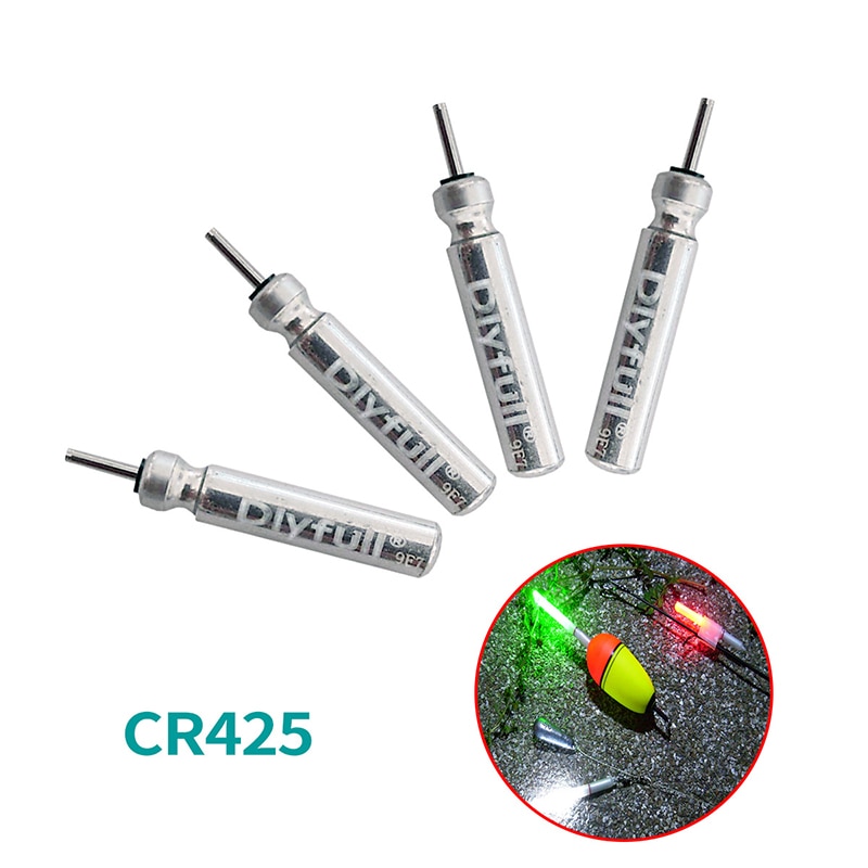Комплект 5 батерии CR425 3V за риболовни плутове с LED, Dlyfull ...