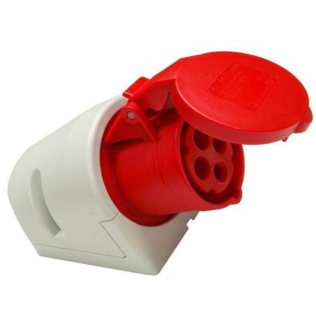 Priza fixa industriala 32A 4P 400V IP44 124-6 - eMAG.ro