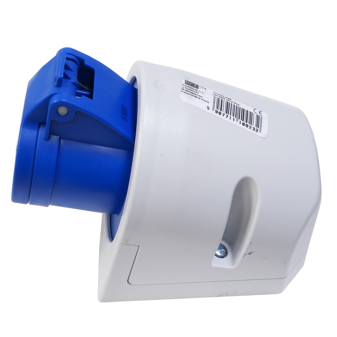 Priza fixa industriala 16A 3P 230V albastru IP44 113-6 PCE - eMAG.ro