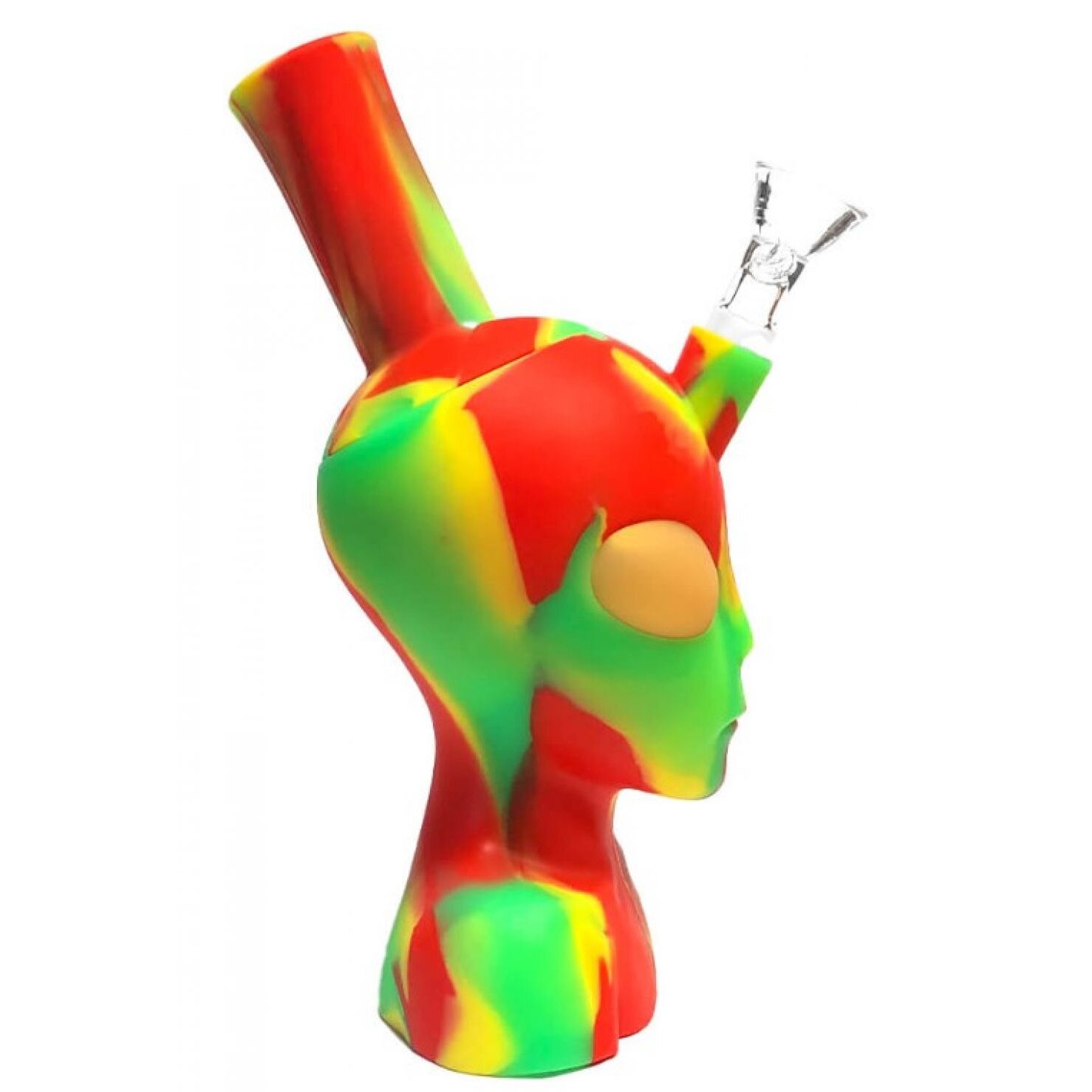 Bong Alien Head Spider Rasta Multicolor Urban Crew - eMAG.ro